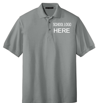 Mendive Cool Grey Male and Youth Fit – Kate's Logos Uniforms